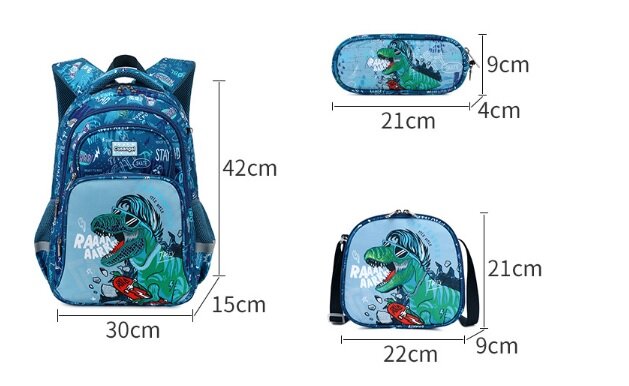 Kids Dinosaur Roar School Bag Backpack – Sensory Zone
