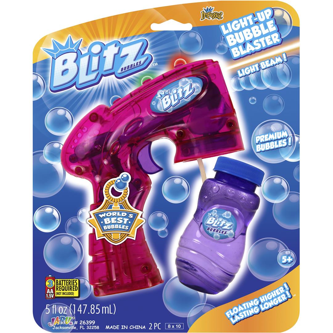 BLITZ Light Up Bubble Blaster – Sensory Zone