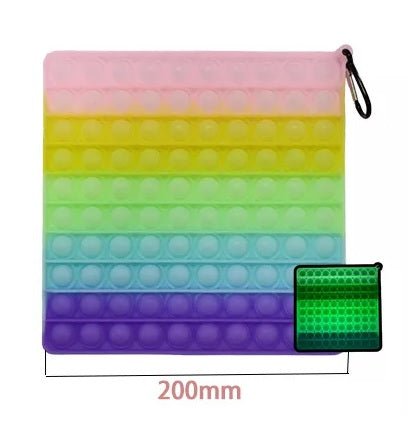Glow in the Dark Square Popit – Sensory Zone